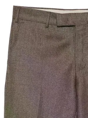 PT TORINO Houndstooth Tailored Trousers