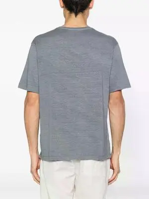 ROBERTO COLLINA Crew-neck T-shirt - Blue