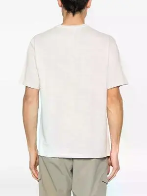 ROBERTO COLLINA Crew-neck T-shirt - Neutrals