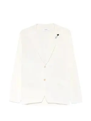 LARDINI Two-button Blazer - Neutrals