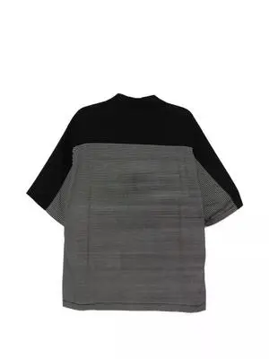 Undercover Striped-panel Shirt