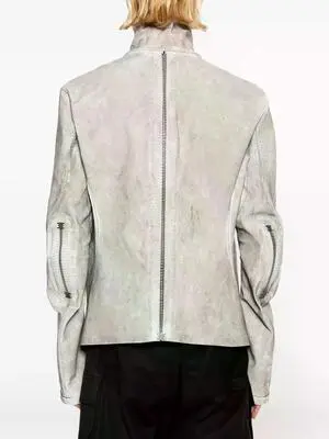 ISAAC SELLAM EXPERIENCE Imparable Tamlud Leather Jacket