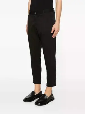 Imperial Cuffed Trousers - Black