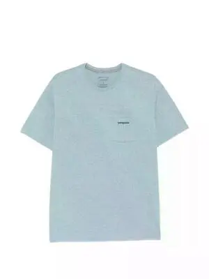 Patagonia Front-logo T-shirt - Blue