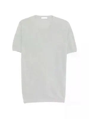 ROBERTO COLLINA Crew-neck Ribbed-knit T-shirt