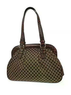 Celine 1990s-2000s Macadam Tassel Handbag