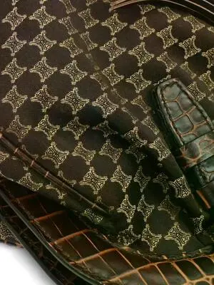 Celine 1990s-2000s Macadam Tassel Handbag