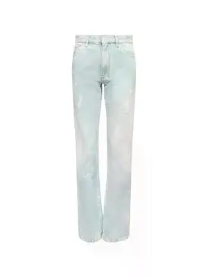 Maison Margiela Logo Jeans For Women