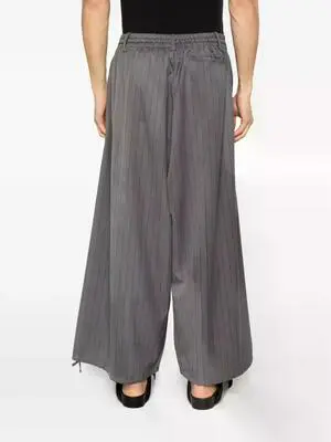 Y3 Pinstripe Drawstring Trousers