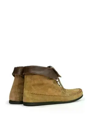 MARANT Varny Braided Lace-up Ankle Boots