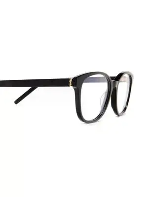 Saint Laurent Logo-plaque Square Glasses