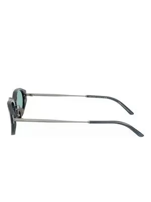 Giorgio Armani Geometric Frame Sunglasses