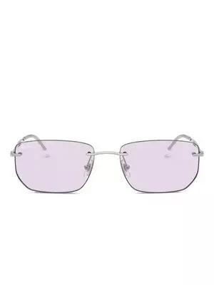 Ray-ban Rimless Rectangle Sunglasses - Silver