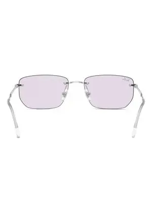 Ray-ban Rimless Rectangle Sunglasses - Silver