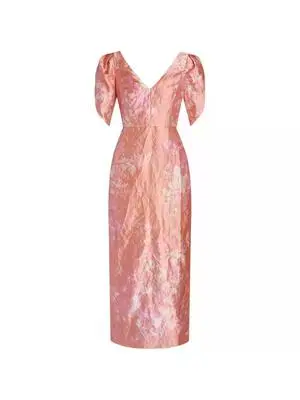 Erdem Floral-pattern Midi Dress