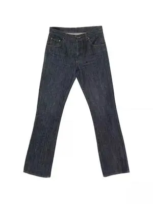 Alexander McQueen 2000s Embroidered Jeans