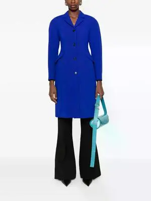 JIL SANDER Button-up Felted Coat