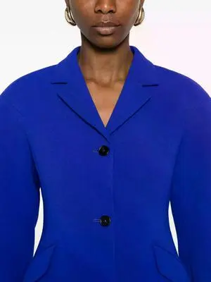 JIL SANDER Button-up Felted Coat
