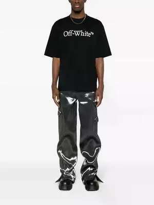 Off-White Big Bookish Skate Cotton T-shirt