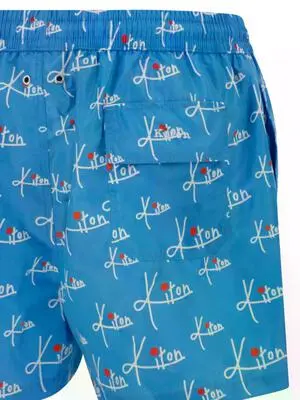 Kiton Patterned Swim Shorts