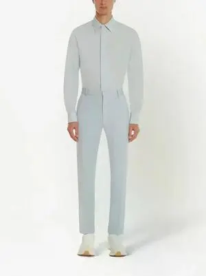 Alexander McQueen Concealed Placket Shirt