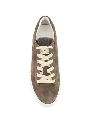 Brunello Cucinelli Suede Lace-up Sneakers