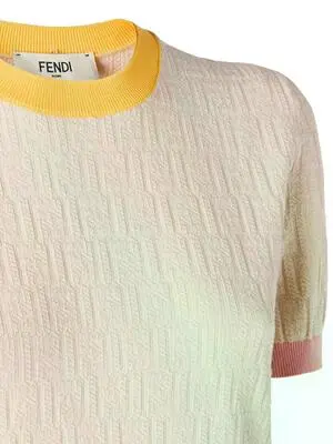 Fendi Textured Knit T-shirt
