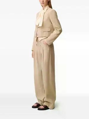 Claudie Pierlot Cropped Buttoned Jacket