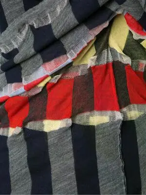 Junya Watanabe Multicoloured Patchwork Sleeveless Top