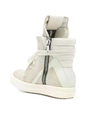 Rick Owens Geobasket High-top Sneakers - Grey