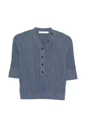IRO PARIS Lunea Ribbed Knit Top