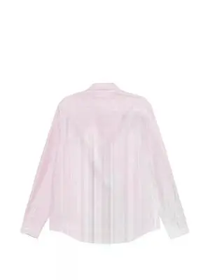 A.p.c. Striped Pocket Shirt - Red