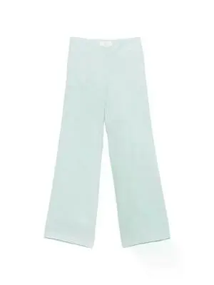 GENNY Wide-leg Trousers - Blue