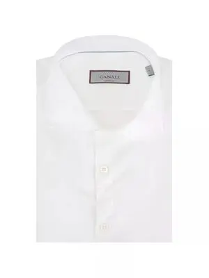 Canali Buttoned Shirt White