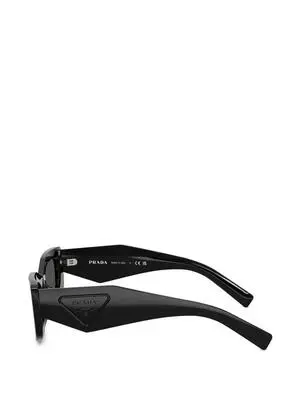 Prada Geometric-frame Sunglasses - Black