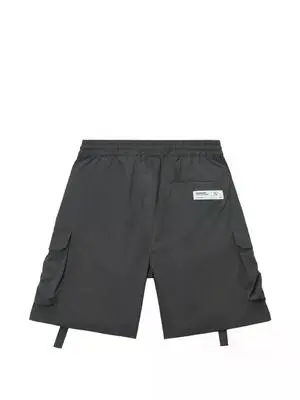 MUSIUM DIV. Elastic-waistband Cargo Shorts - Grey