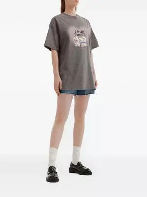 B+AB Puppy-print T-shirt