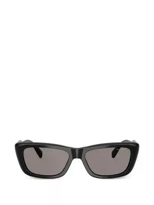 Miu Miu Rectangle Sunglasses - Black