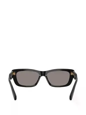 Miu Miu Rectangle Sunglasses - Black