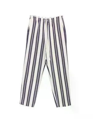 FORTE_FORTE Striped Trousers - Neutrals