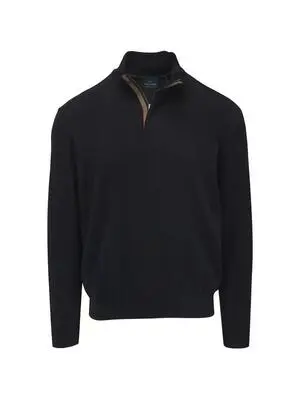 Paul & Shark Zipped Sweater - Blue