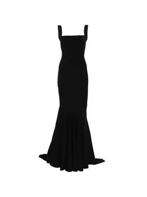 Solace London Square Neck Evening Dresses