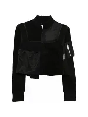Sacai Paneled Zip Jacket