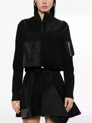 Sacai Paneled Zip Jacket