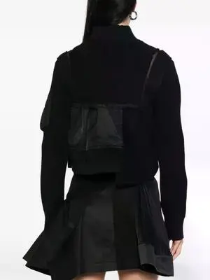 Sacai Paneled Zip Jacket