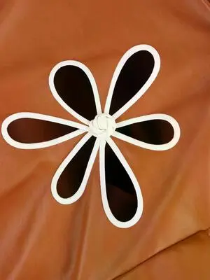 Fendi Flower Appliqué Coat