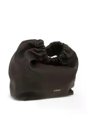 Loewe Squeeze Leather Handbag - Brown