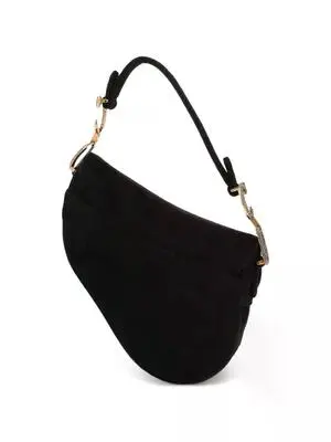 Dior 2020s Mini Saddle Bag - Black