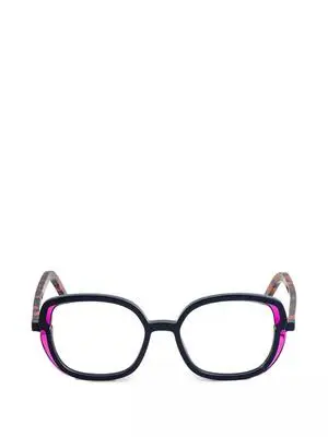 FACE À FACE Square Frame Eyeglasses - Black