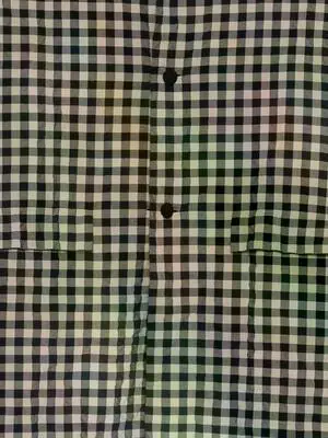 DANIELA GREGIS Checked Cotton Coat